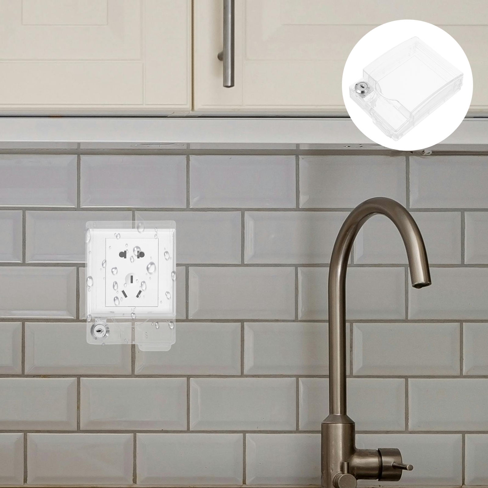 Raindrops Electrical Junction Box Plastic Weatherproof Outdoor ...