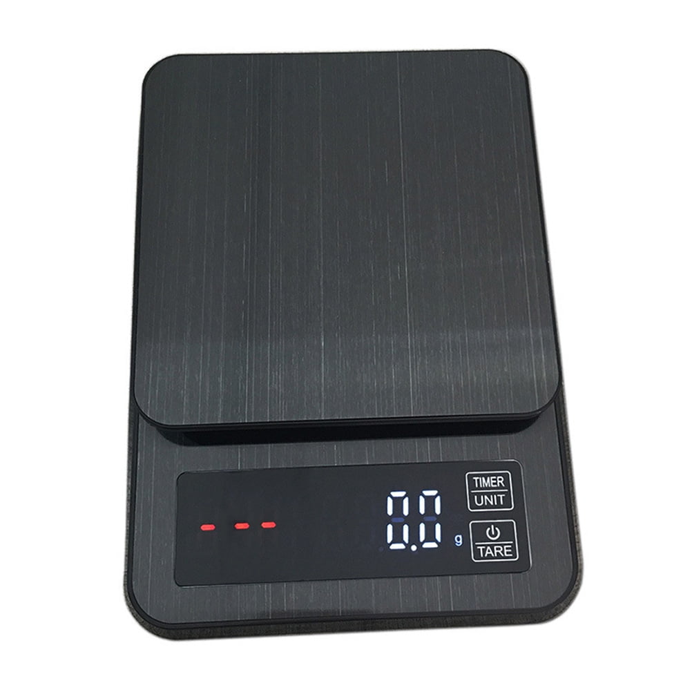 Raindrops Electronic Coffee Scale with Timer Digital Kitchen Food Scale ...