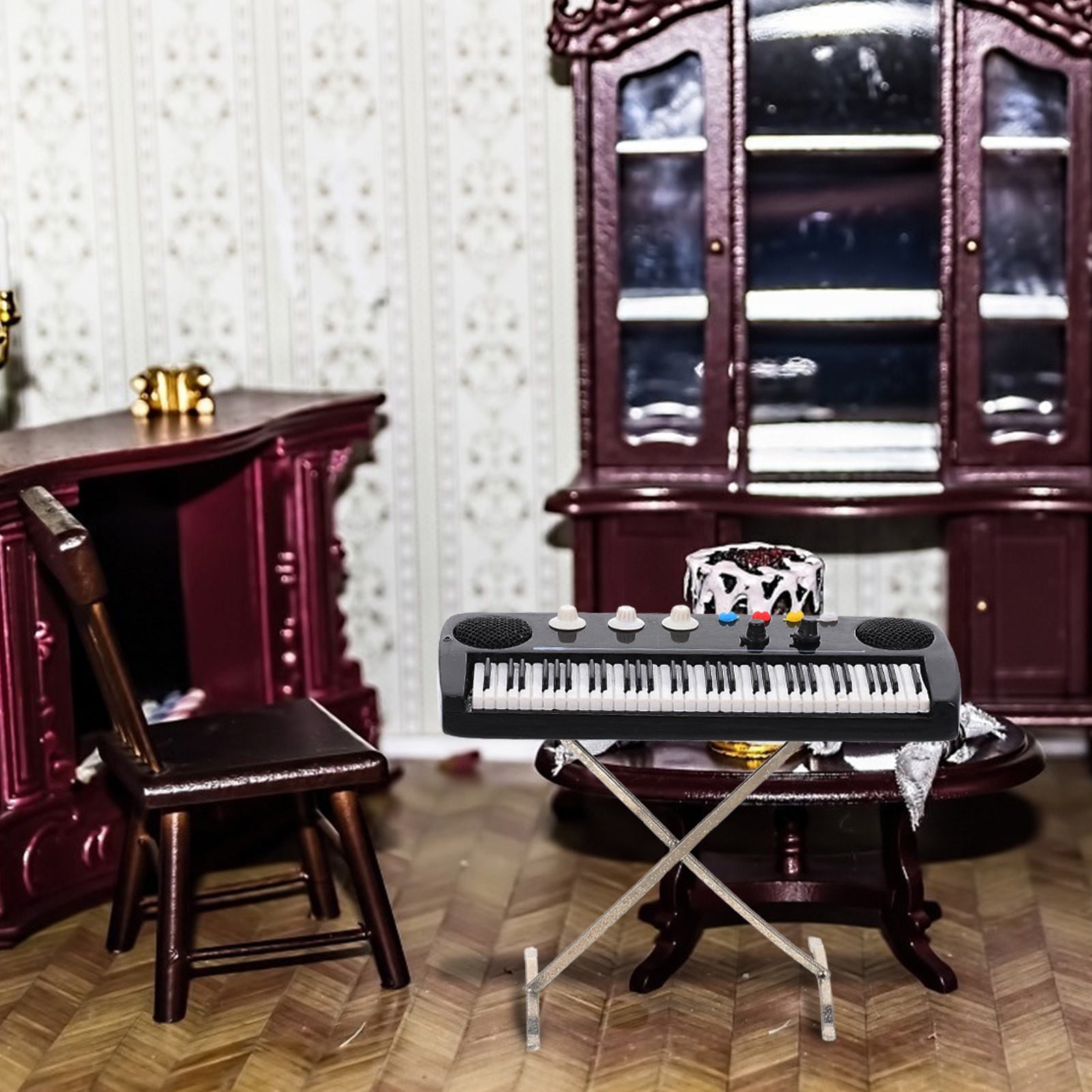 Raindrops Electronic Organ Model Kids Musical Instruments Mini Toys ...