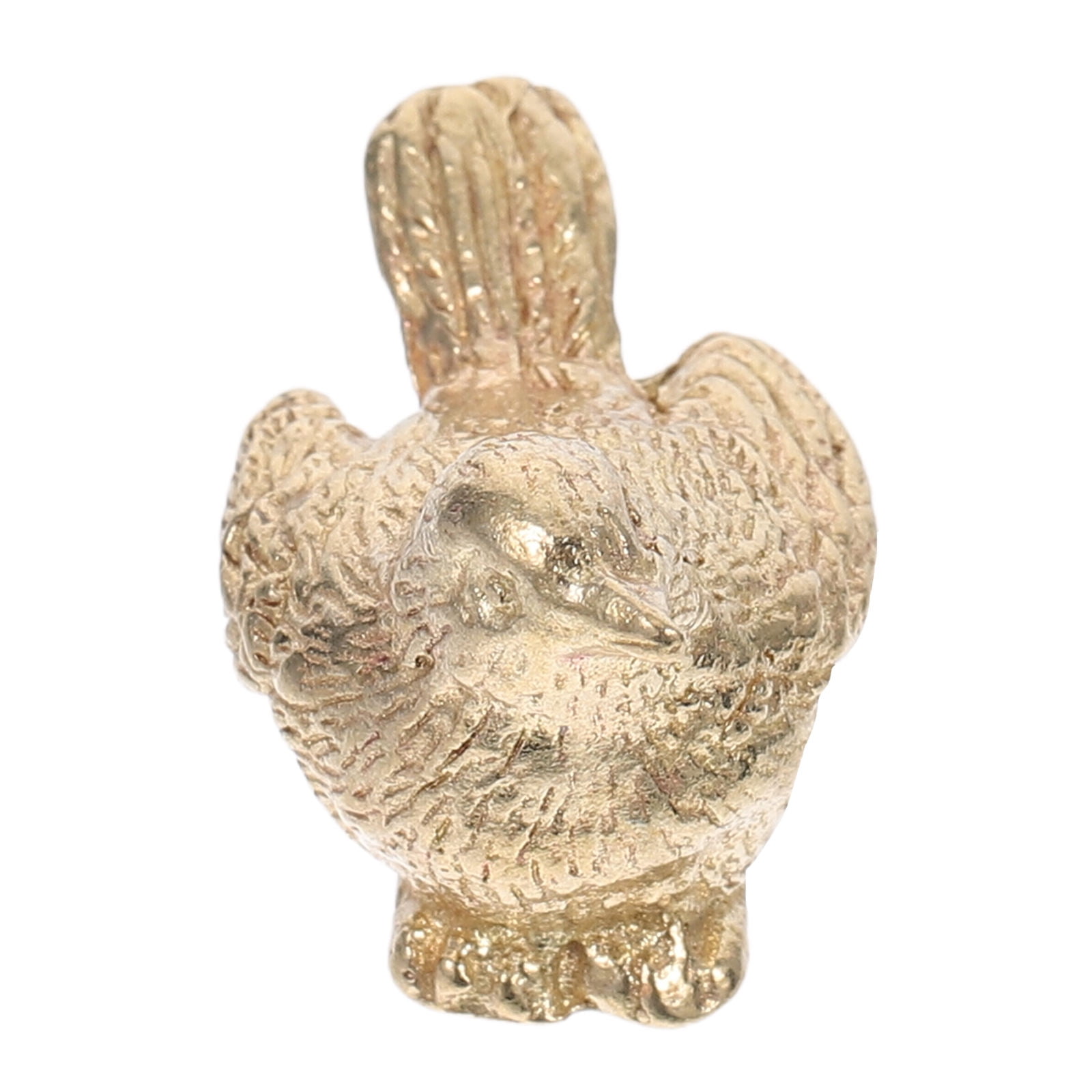 Raindrops Vintage Golden Brass row Figurine for Desk Bookshelf Decor ...