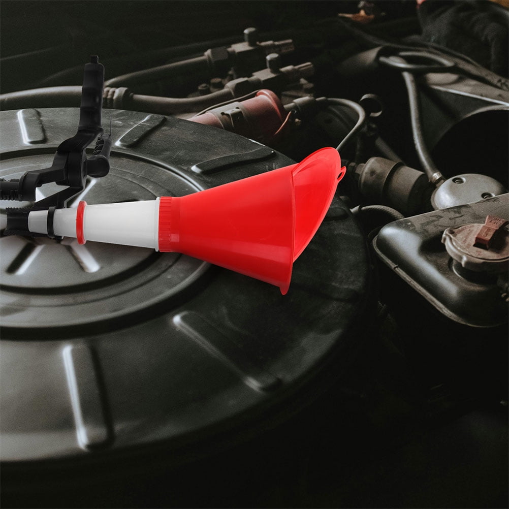 Raindrops Engine Oil Funnel Kit Universal Oil Change Funnel Wide Mouth Funnel With Clamp No ...