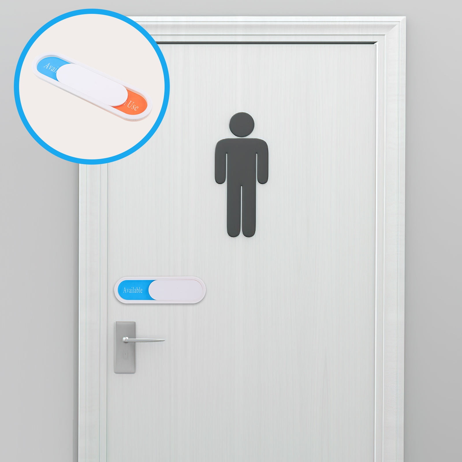 Raindrops Enter Small Signage Bathroom Prevent Disturbance Office ...