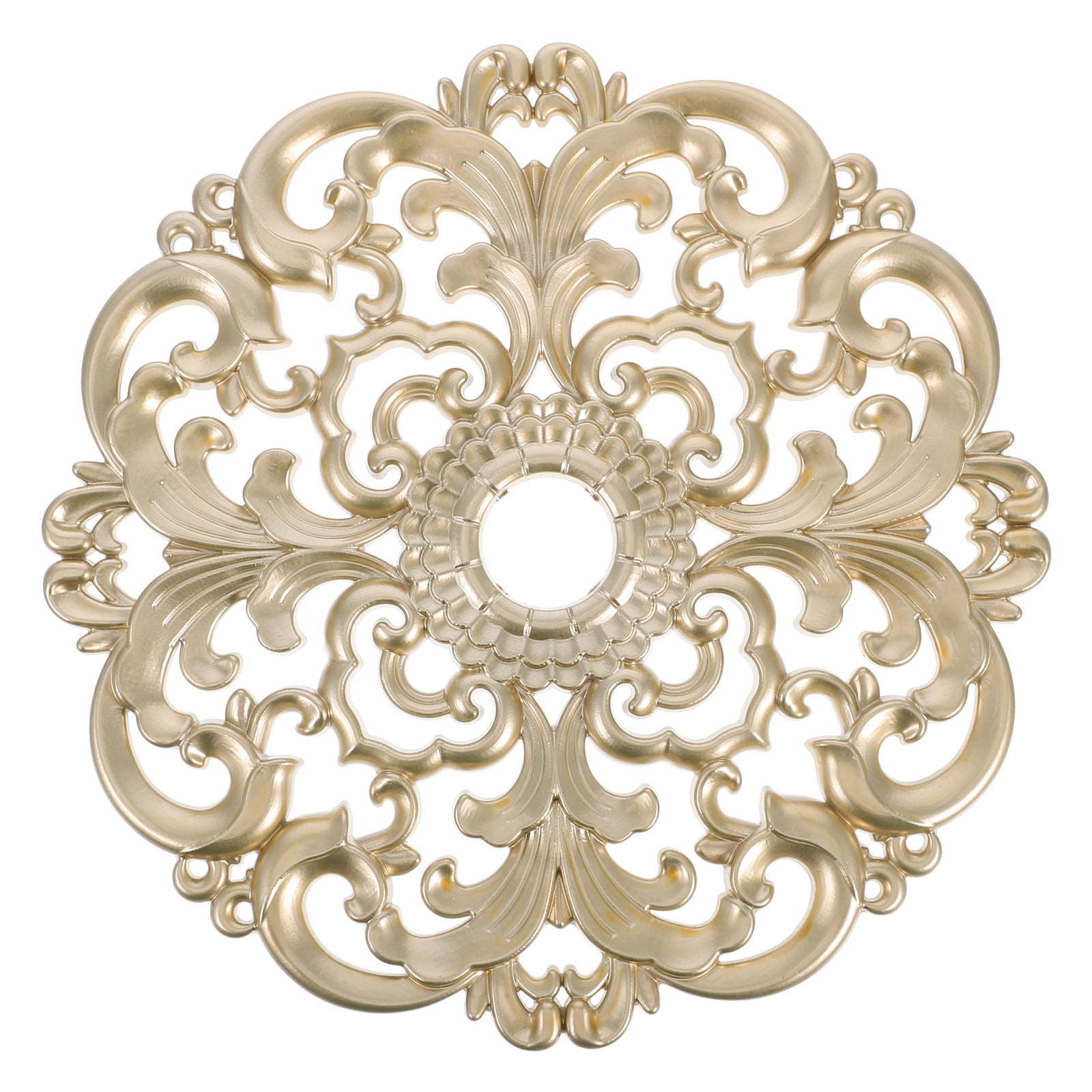Raindrops European Style Plastic Ceiling Medallion Round Base ...