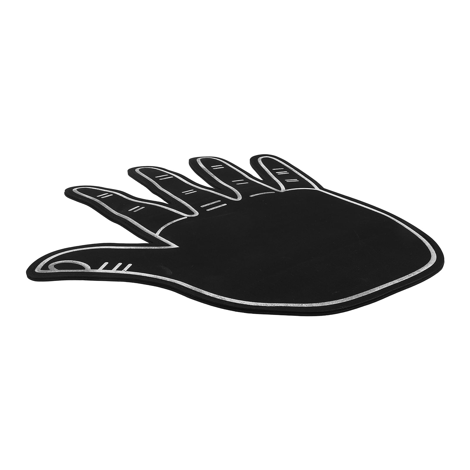 Raindrops Cheerleading Black Eva Foam Hand - Ideal for Sports Events ...