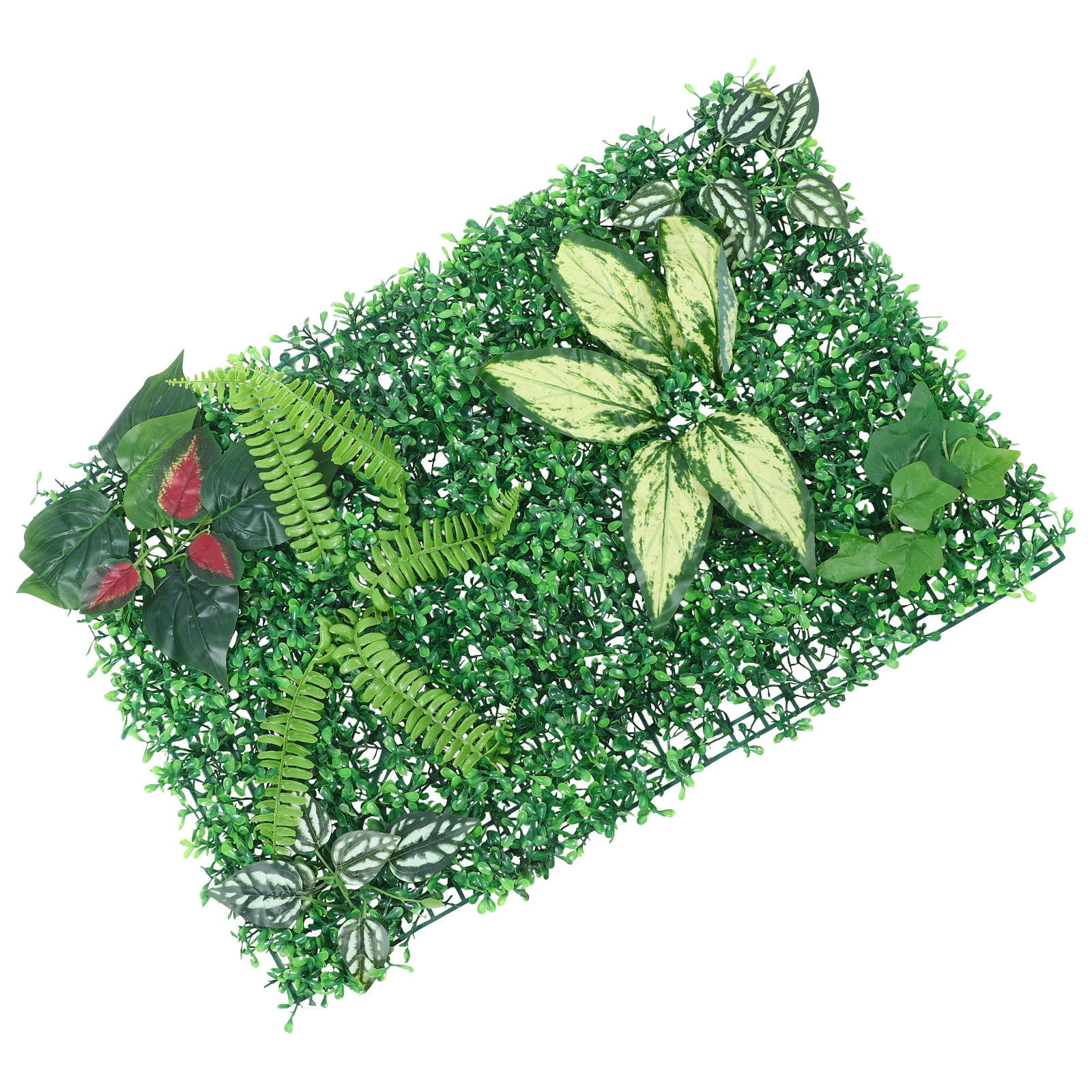 Raindrops Fake Boxwood Greenery Backdrop Artificial Plant Wall ...