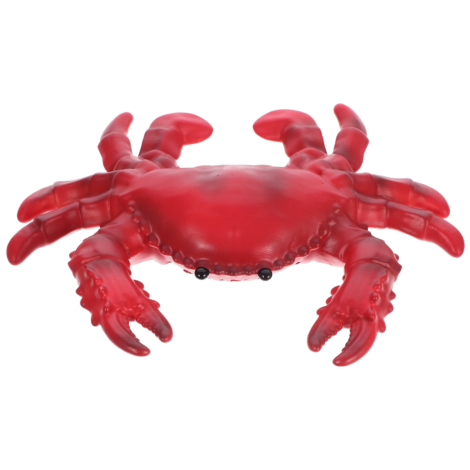 Raindrops Fake Crab Figurine Simulation Crab Figure Marine Animal Model ...