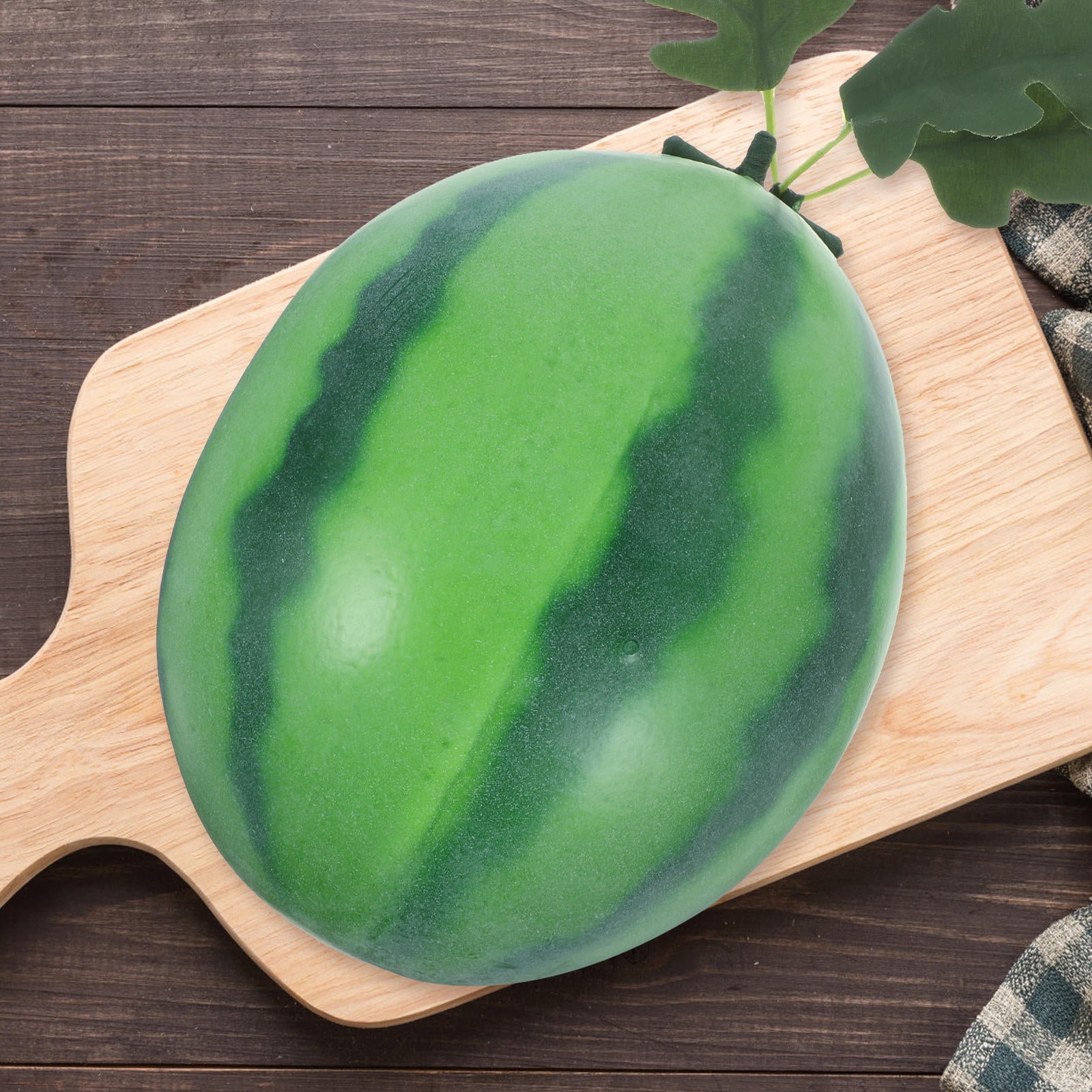 Raindrops Faux Watermelon Prop for Decoration Made of Foam in Green ...