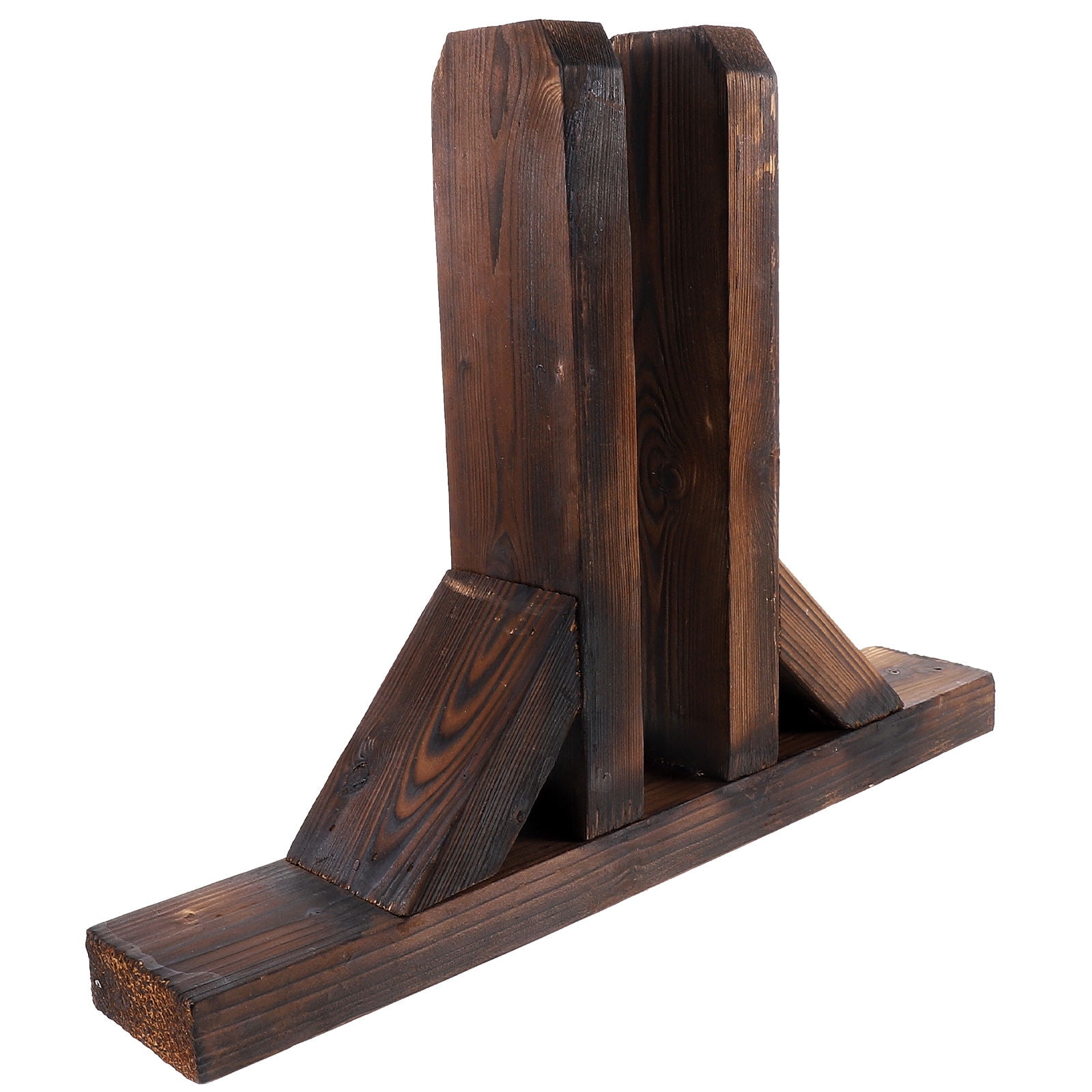Raindrops Fence Base Wooden Fence Support Yard Fence Fixing Base Holder ...
