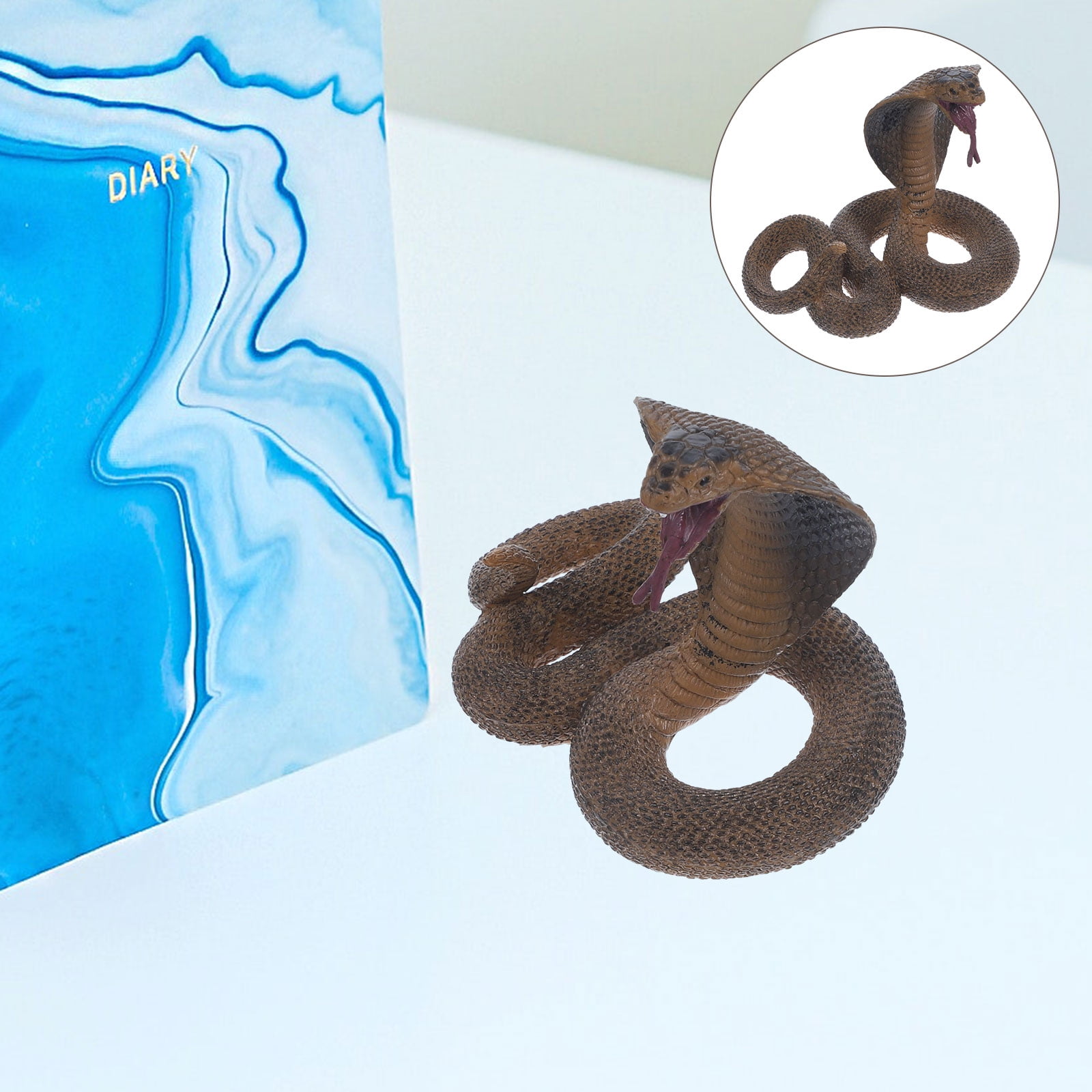 DEMACRIO Reptile Figures Light Brown 1Pcs 4X3.7X2.9In - Walmart.com