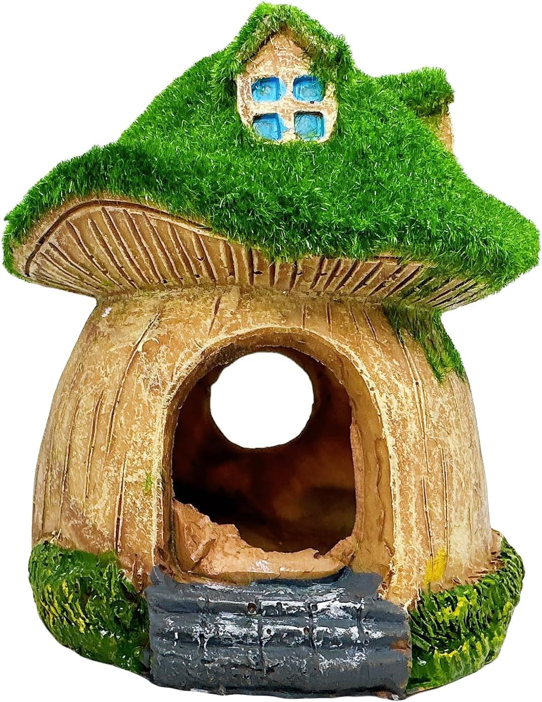 Raindrops Fish Tank Hideout Aquarium House Fish Hide Betta House Resin ...
