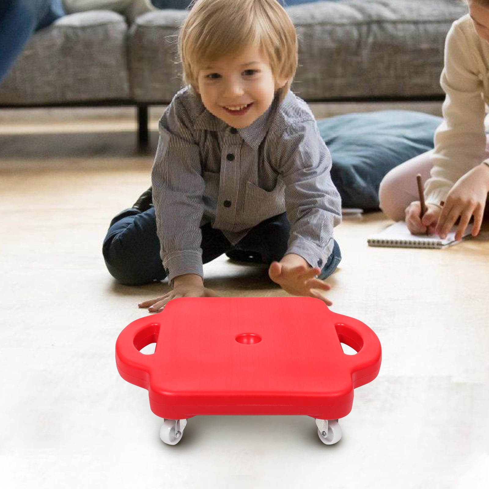 Raindrops Floor Scooter Kids Scooter Toy Crawling Small Scooter ...