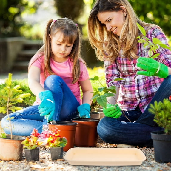 Raindrops Planter Tray Resin 1Set 12.2X5.5X1.0In - Walmart.com