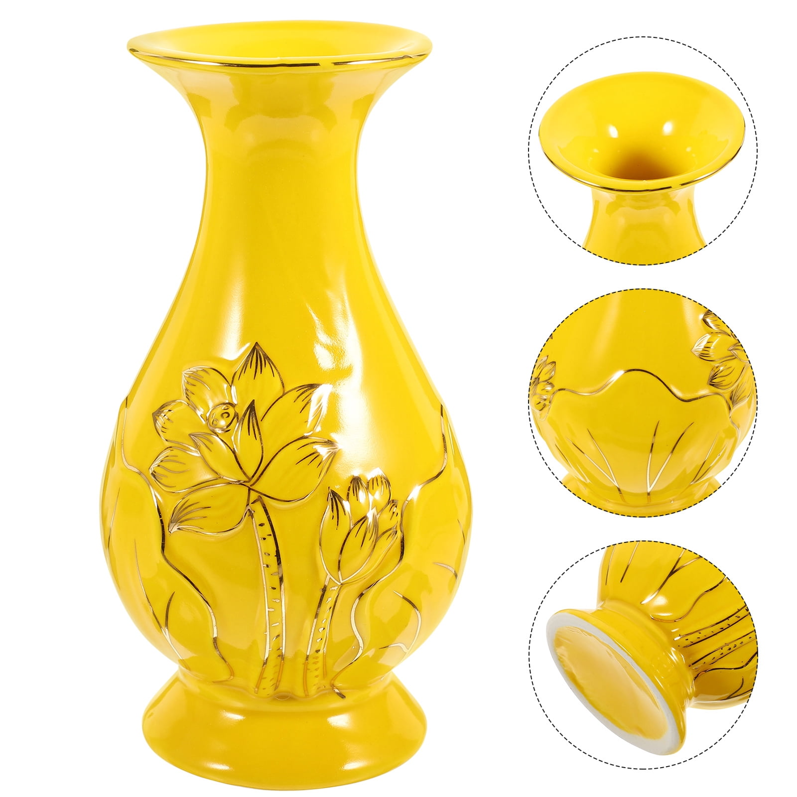 Raindrops Flower Vase Temple Decoration Desktop Vase Flower Arrangement ...