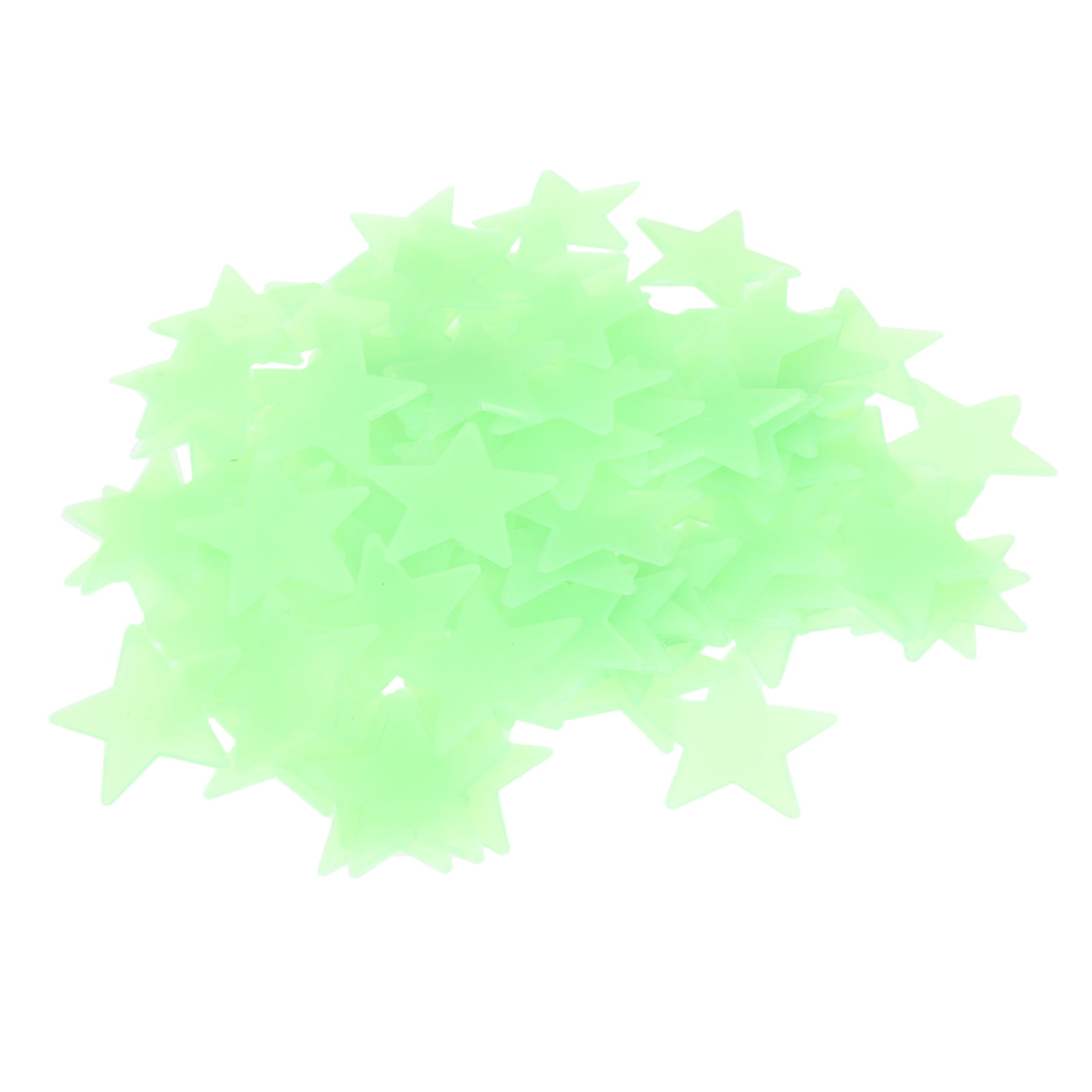 Raindrops Fluorescent Kid Night Glow Star Sequins Light Green - Walmart.com