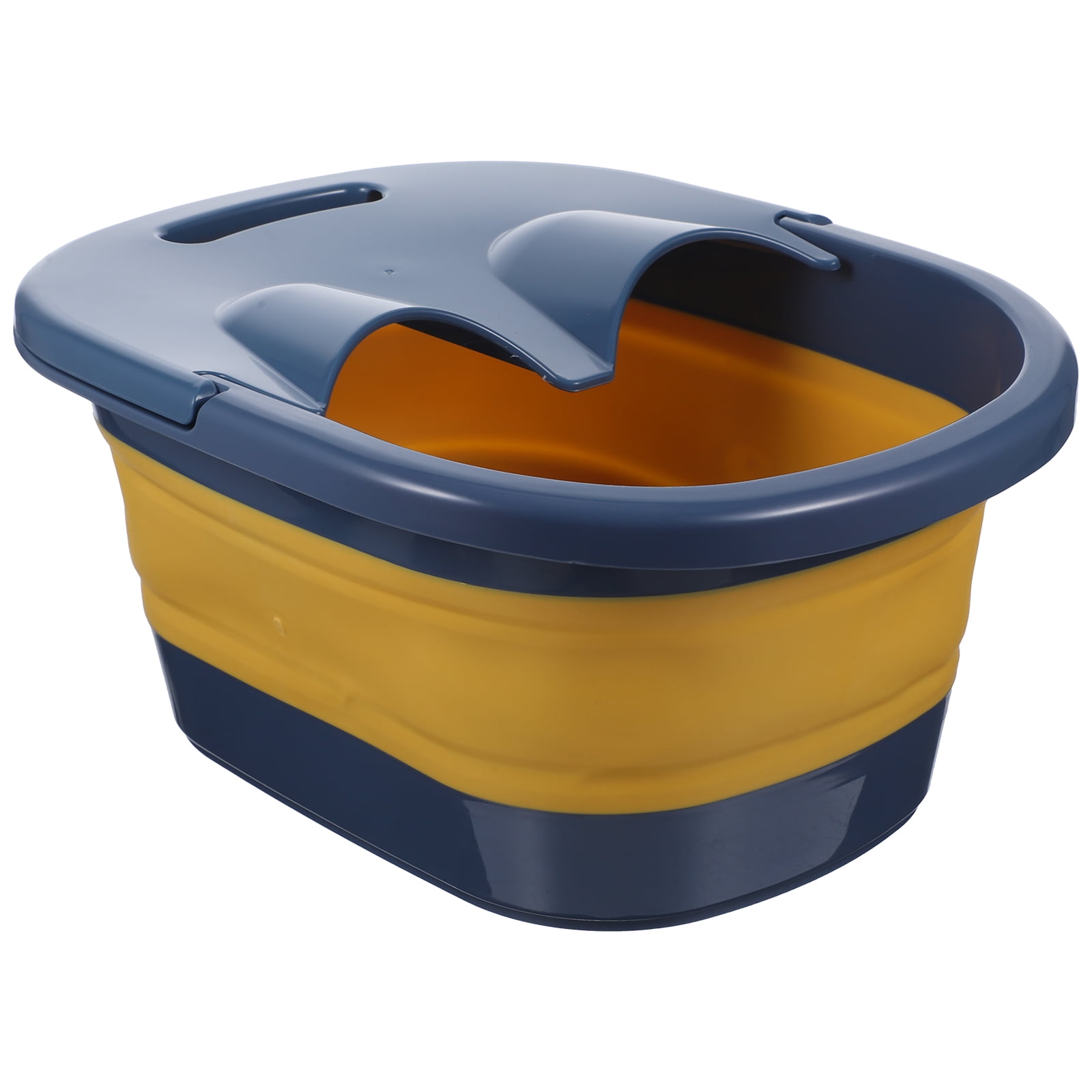 Raindrops Foldable Foot Washing Bucket Folding Massage Basin Serving ...