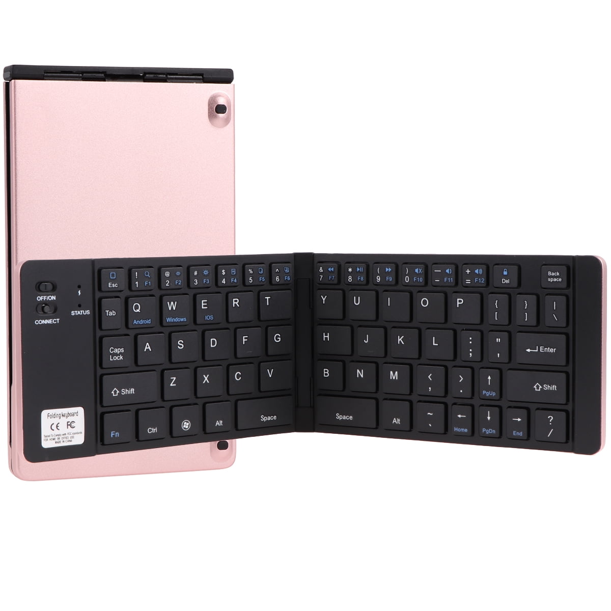 Raindrops Foldable Wireless Keyboard Ultrathin Tablet Notebook Keyboard ...