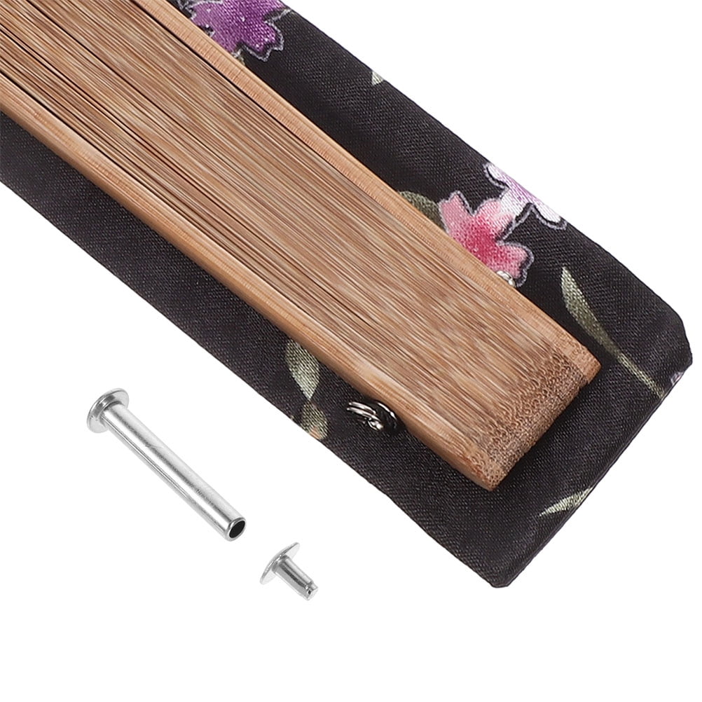 Raindrops Folding Fan Shaft Rivets And Nuts Repair Kit 20Sets Silver ...