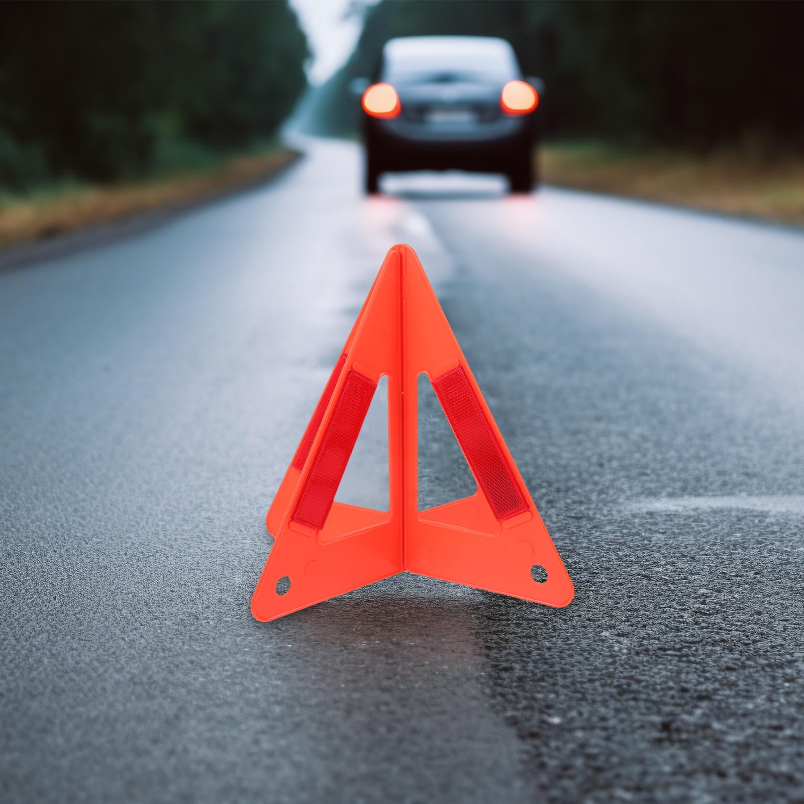 Raindrops Folding Roadside Triangles Highway Reflectors Warning for ...