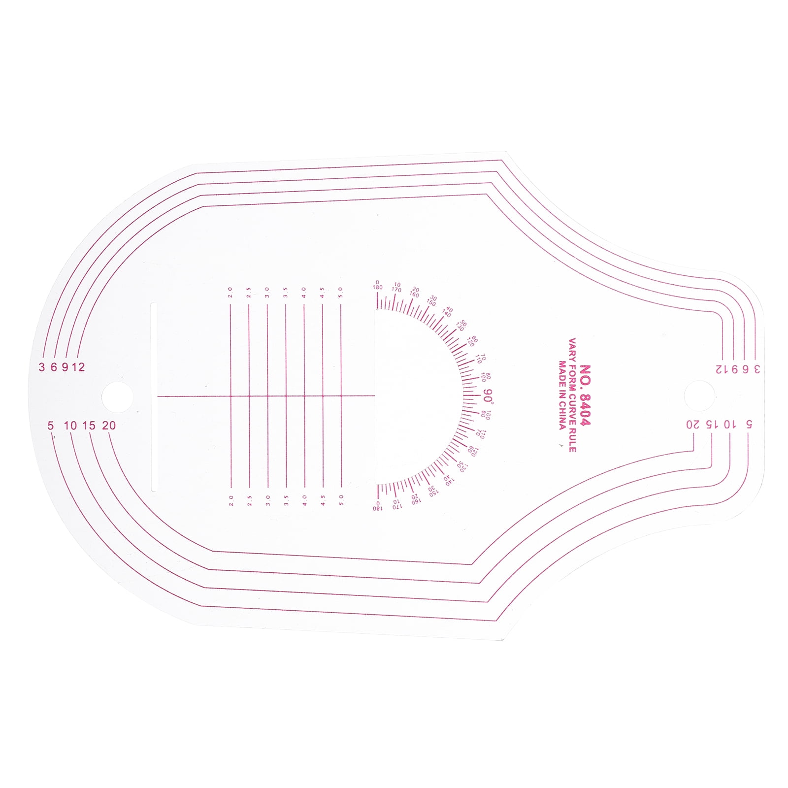 Raindrops Folding Ruler Curve Grading Ruler Sewing Design Tool 20X13 ...