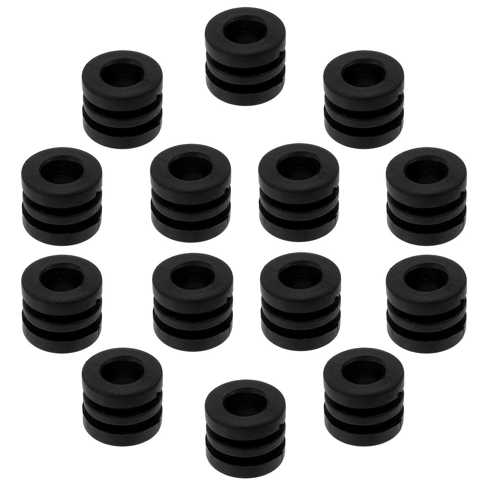 Raindrops Football Table Parts Foosball Bumpers Pads Black Plastic ...