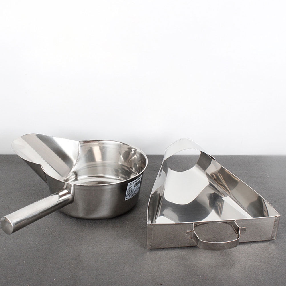 Raindrops French Fry Bagger Scoop Stainless Steel Utility Serving ...