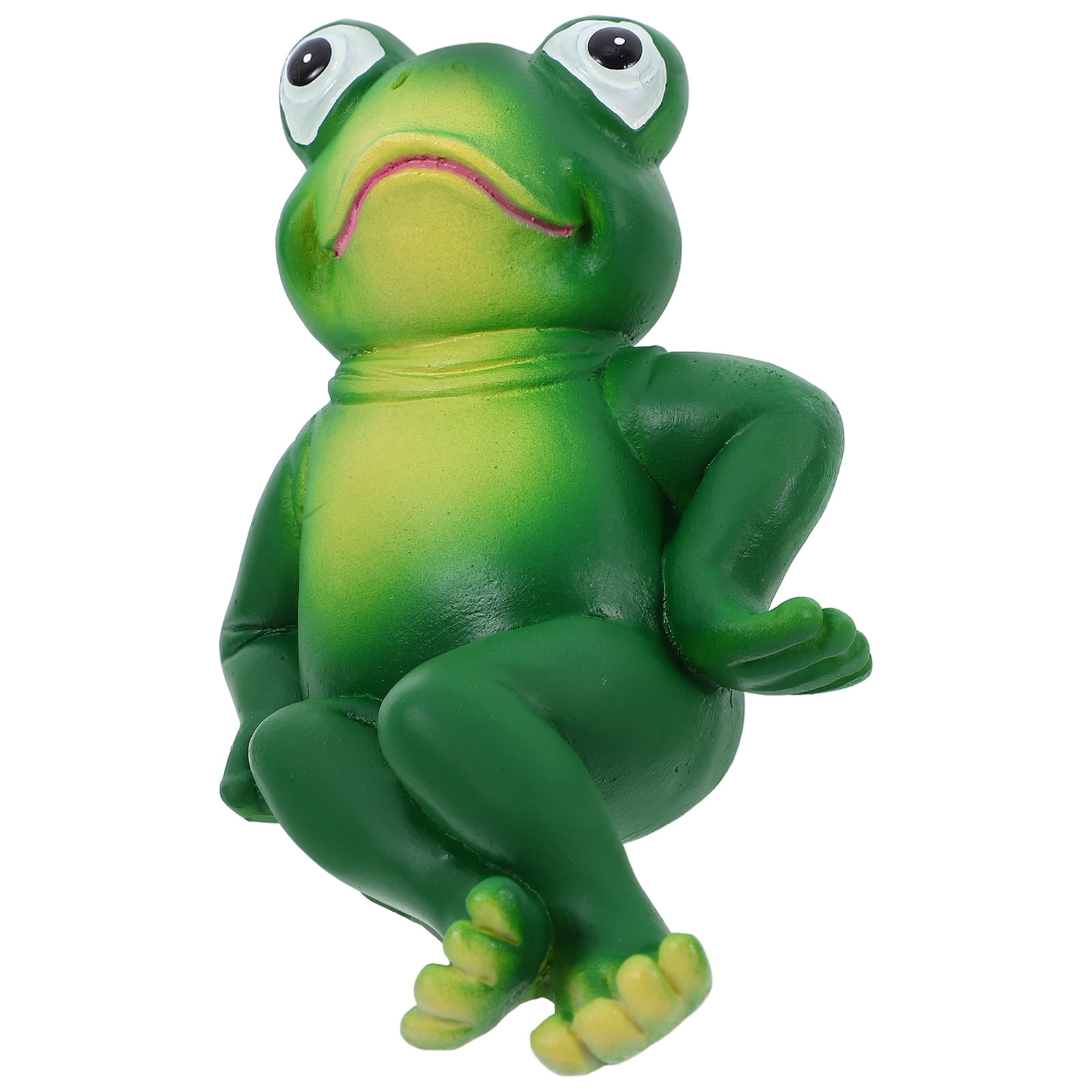 Raindrops Frog Figurine Frog Garden Statue Outdoor Frog Decor Garden ...