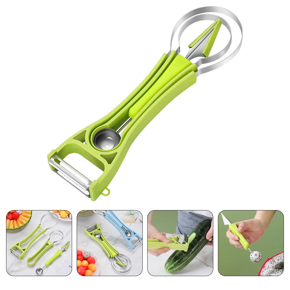 Raindrops Fruit Ball Picker Watermelon Baller Scoop Multi-functional ...