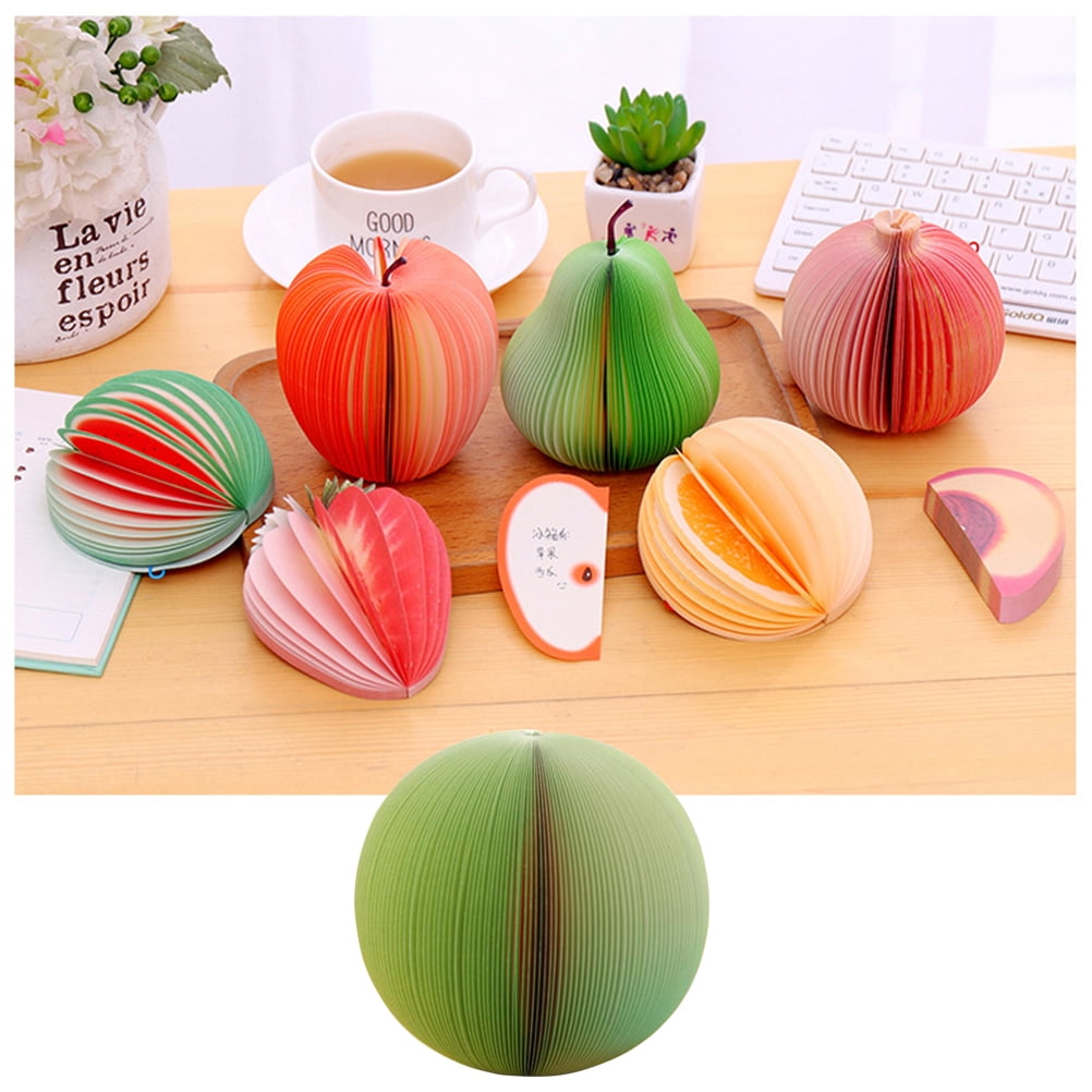 Raindrops Fruit Self- Scratch Pads Posted Self-Adhesive Paper Notes ...