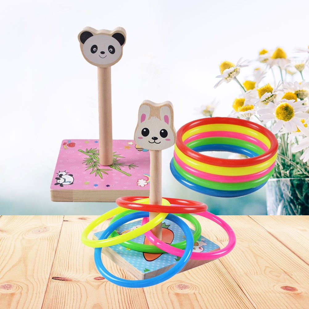 Raindrops Funny Animal Ring Toss Game Toy Set in Assorted Colors for ...