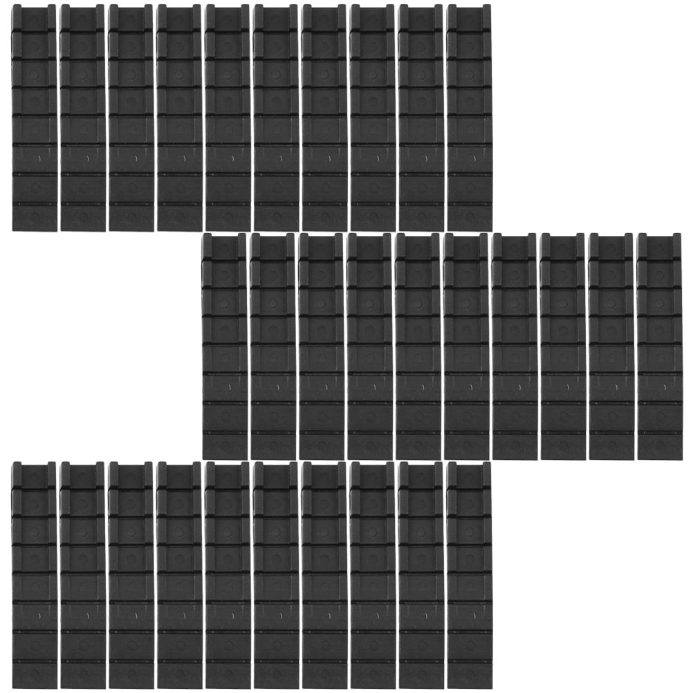 Raindrops Furniture Leveling Shims 30Pcs Black Abs Rectangular for ...