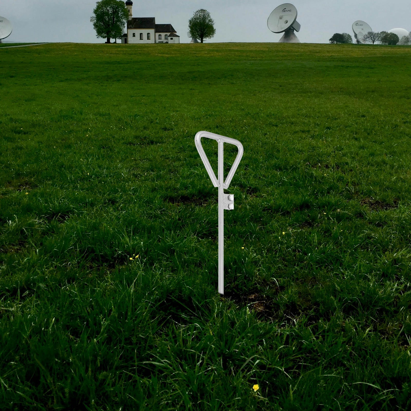 Raindrops Galvanized Grounding Rod Iron Grounding Rod Grounding Stake ...