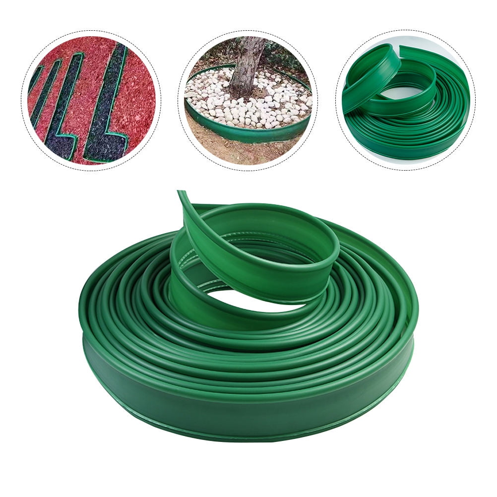 Raindrops Garden Fencing Border Grass Edging Fence Belt Olive Material ...