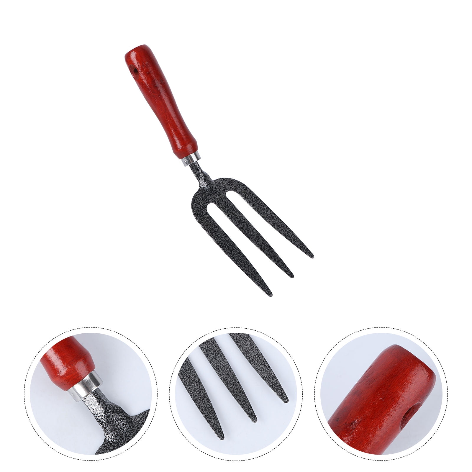 Raindrops Gardening Tool Fork Planting Small Hand Rake Weeder for ...