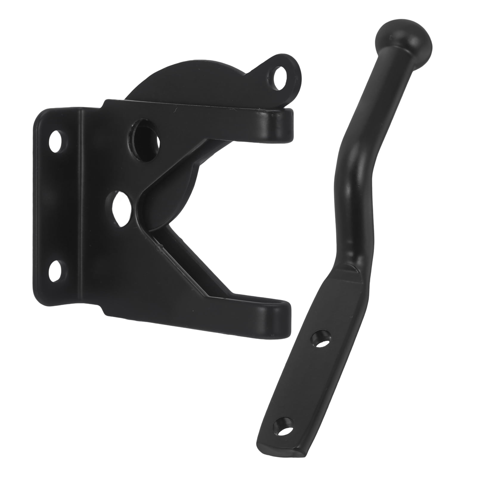 Raindrops Gate Latch Carbon Steel Wood Fence Latch Set 116mm Gate ...