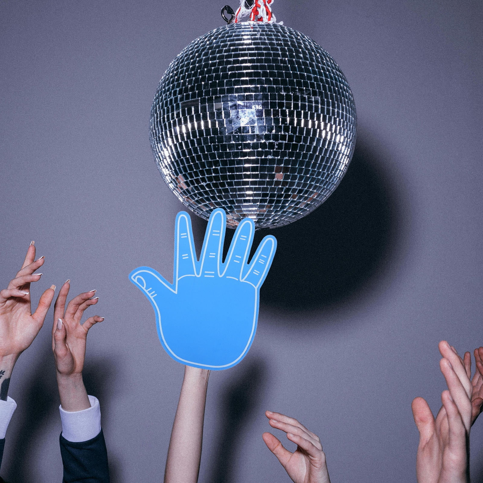 Raindrops Giant Foam Five Fingers Hands Cheerleading Pompom for Sports ...