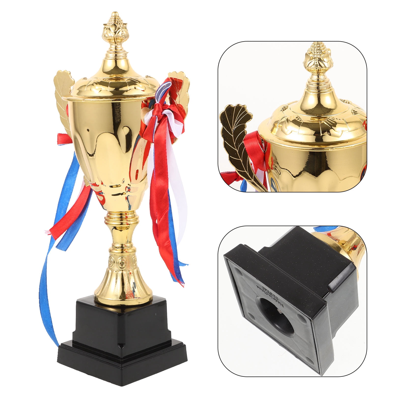 Raindrops Gold Award Trophy Portable Plastic Trophy Delicate ...
