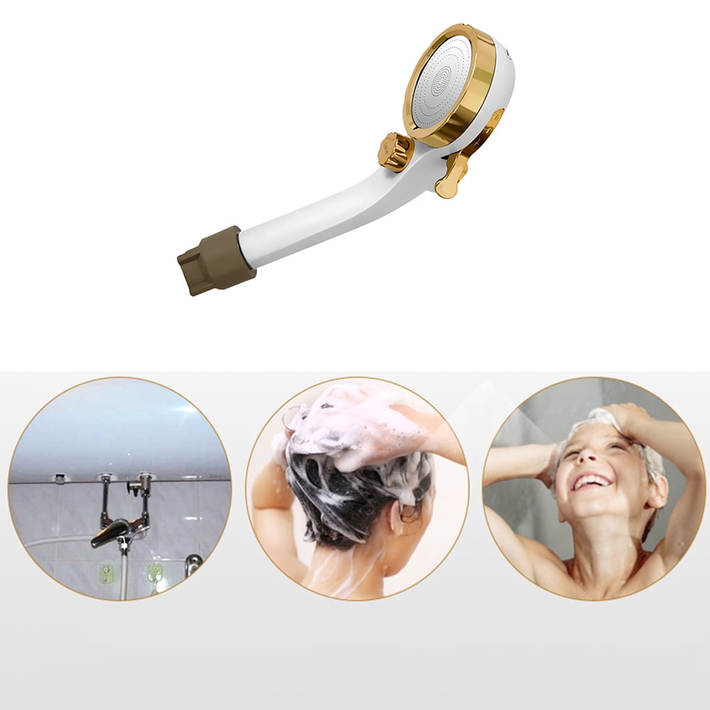 Raindrops Golden Adjustable Shower Head with Three Gear Design for ...
