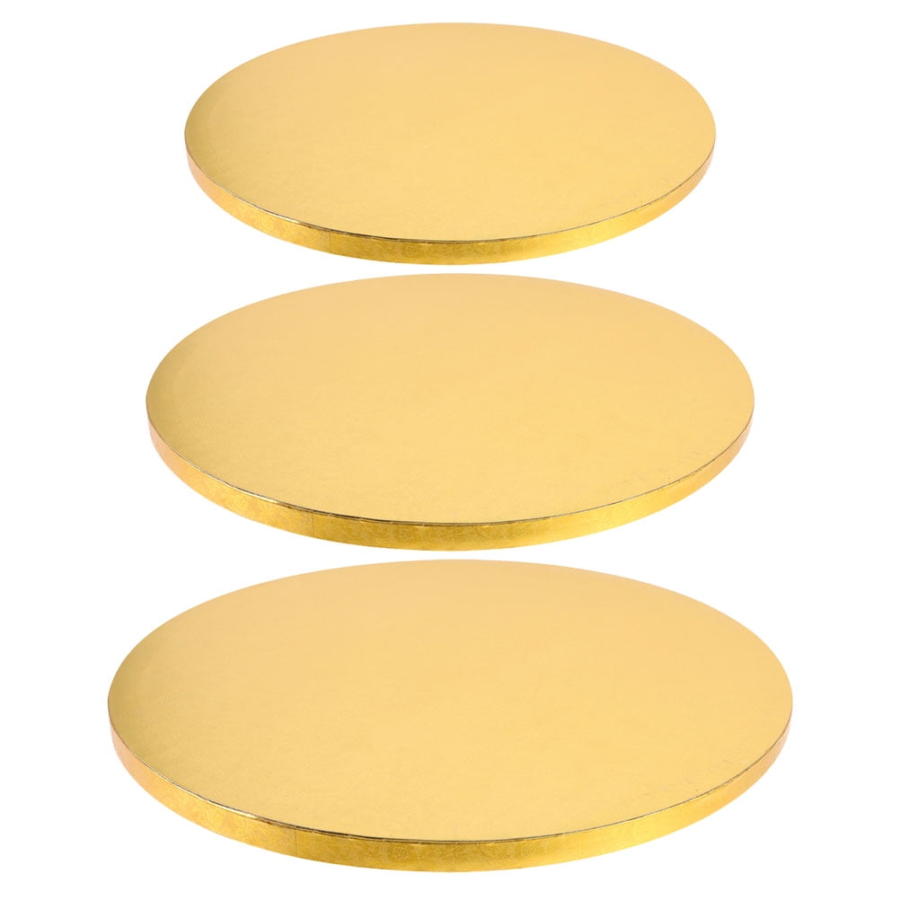 Raindrops Golden Cake Board with Aluminium Foil for Elegant Display and ...