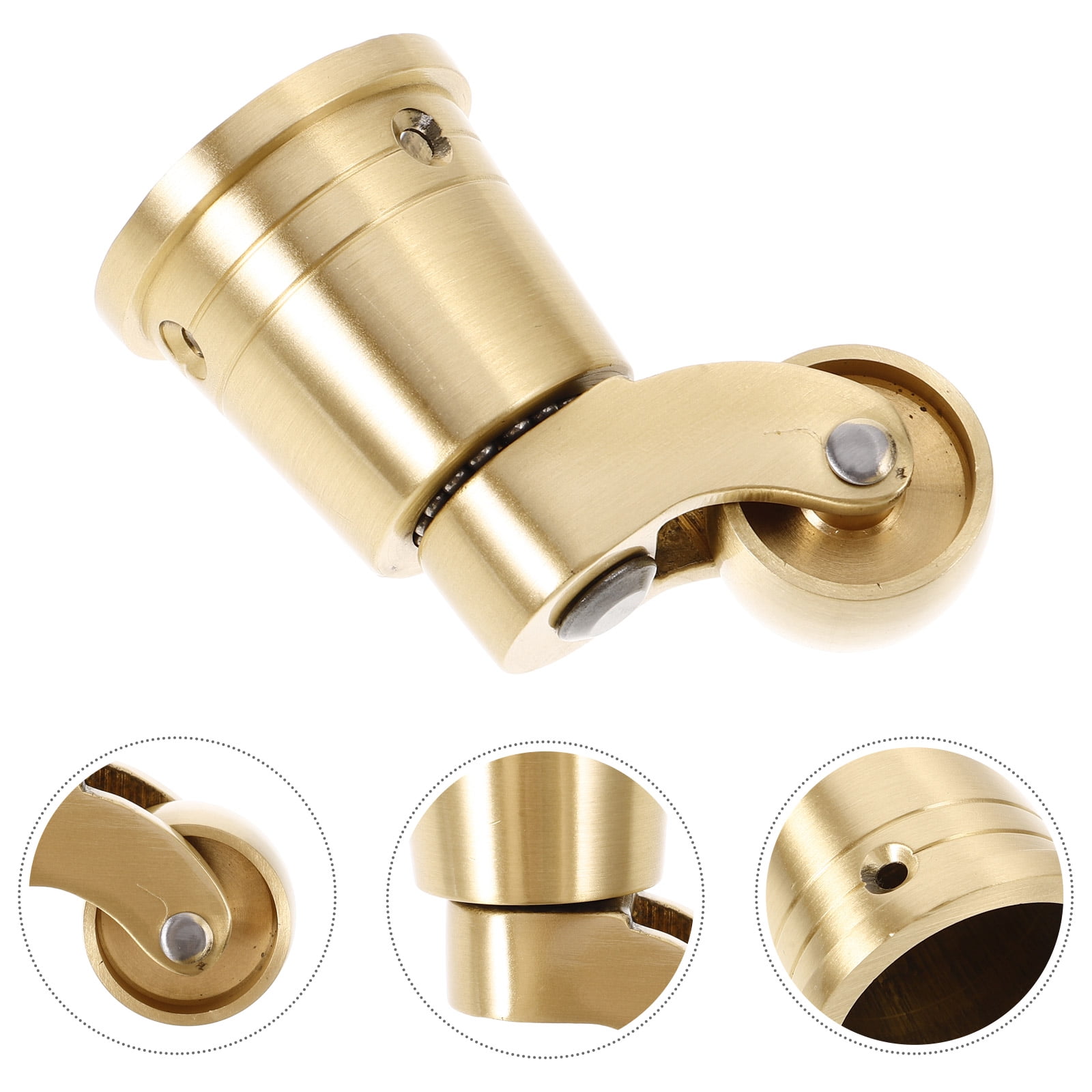 Raindrops Golden Copper Caster Wheels for Replace Antique Furniture ...