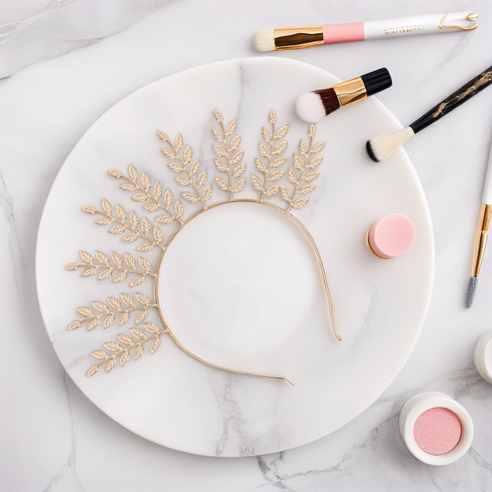 Raindrops Golden Metal Hair Vine 1Pack for Bridal Hair Headpiece ...