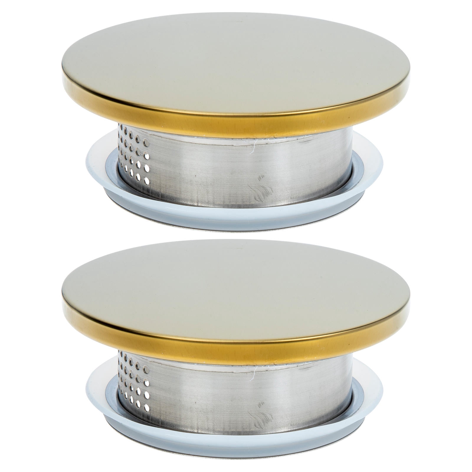 Raindrops Golden Stainless Steel Water Pitcher Lid with Silicone Seal ...