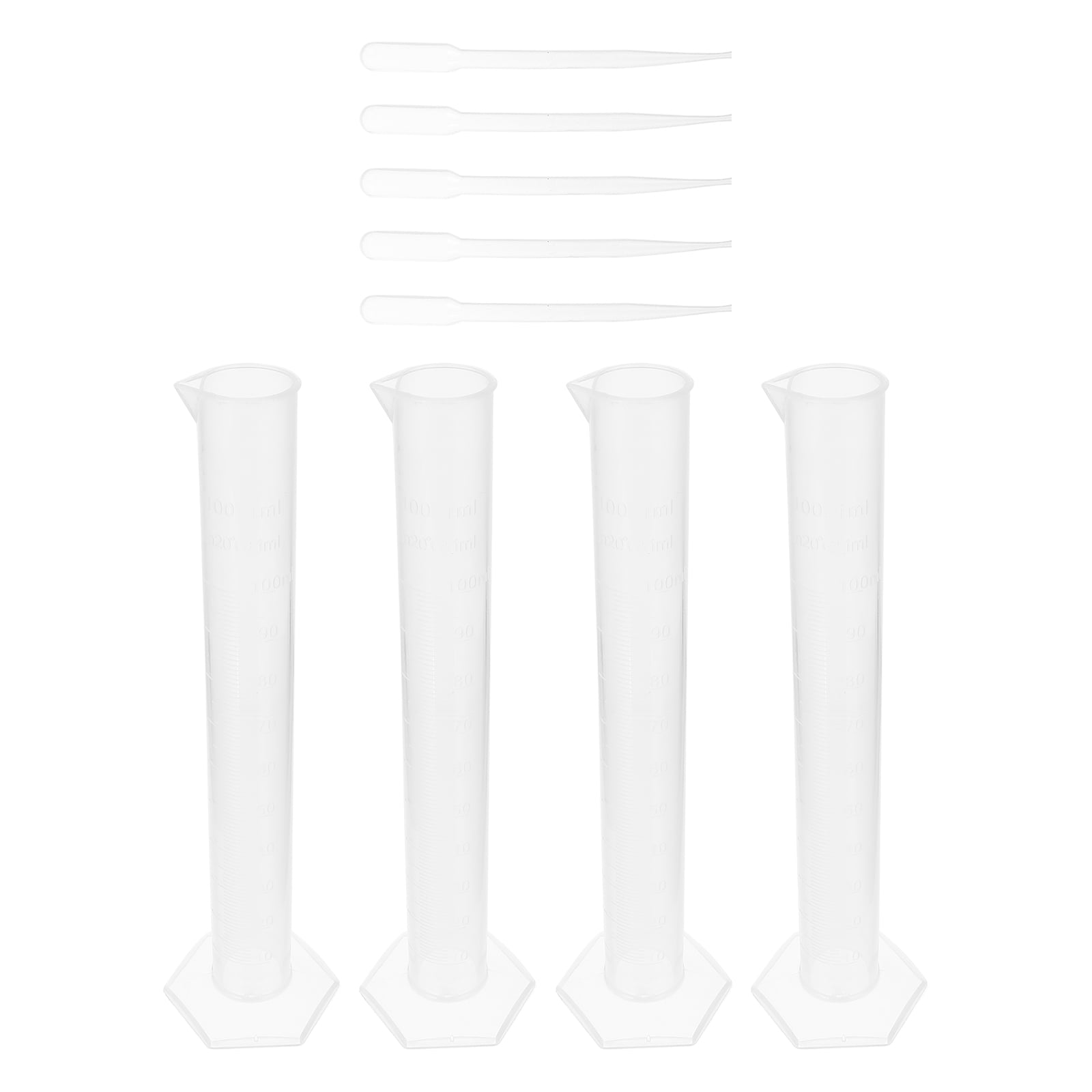 Raindrops Graduated Cylinder Hydrometer Lab Beakers Liquid Measuring ...