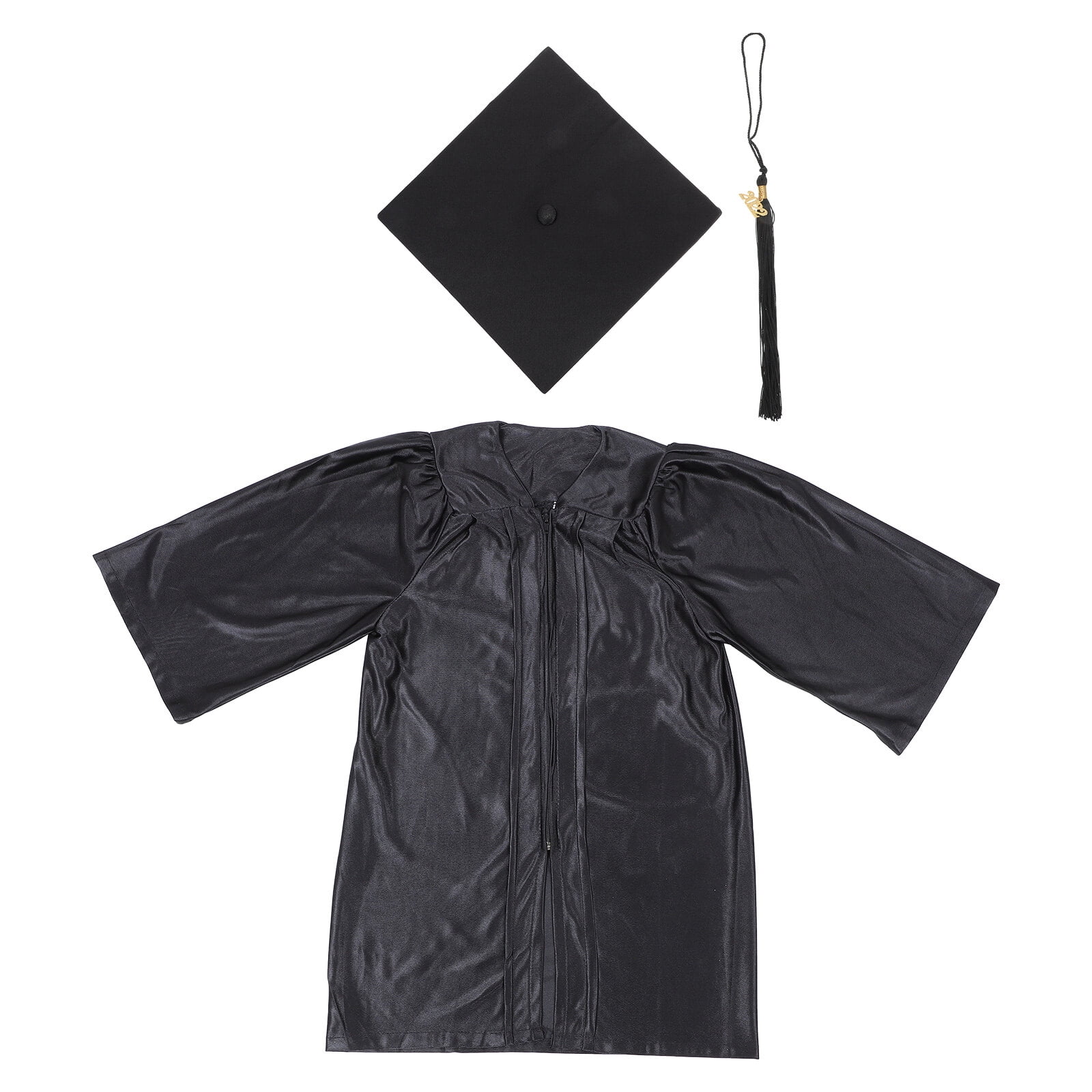 Raindrops Graduation Gown Kids Set 1Set In Black 75X41In For School ...