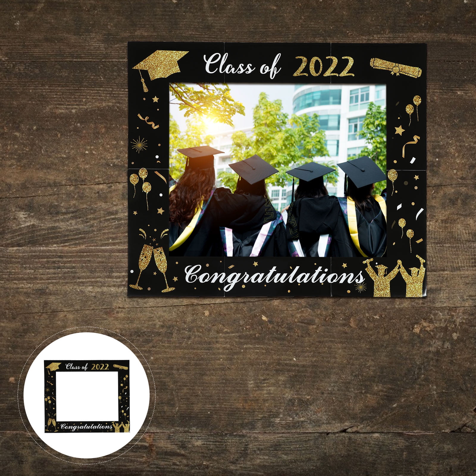Raindrops Graduation Picture Frame Bulk Selfie Photo Booth Wedding ...