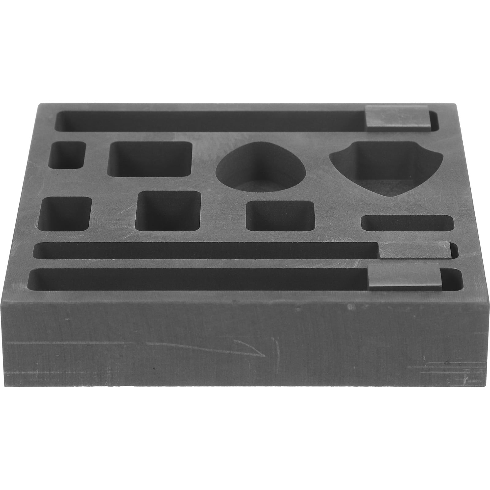 Graphite Ingot Mold with 11 Holes for Metal Melting and Casting Gold ...