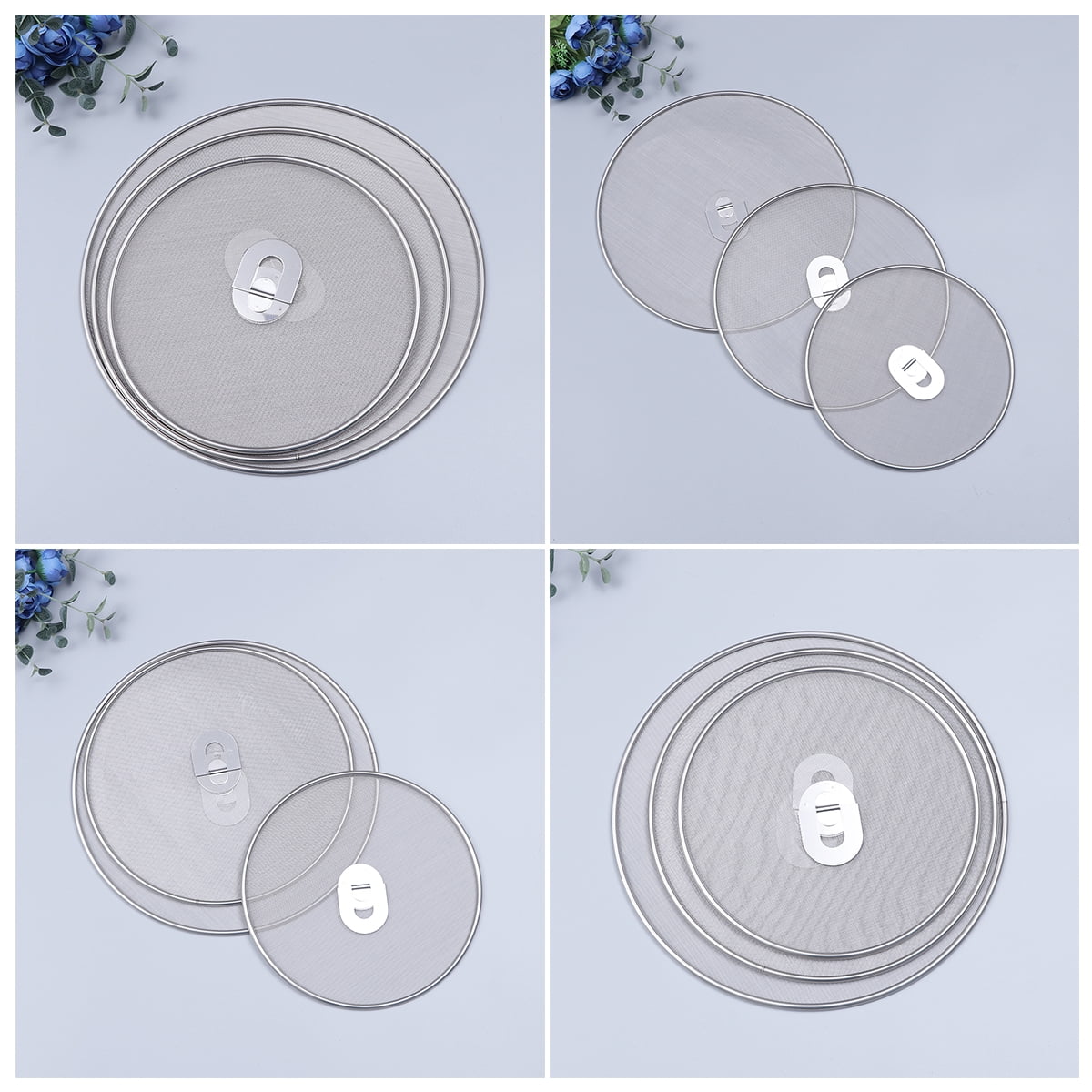 Raindrops Grease Splatter Guard Kitchen Wall Protector Silver - Walmart.com