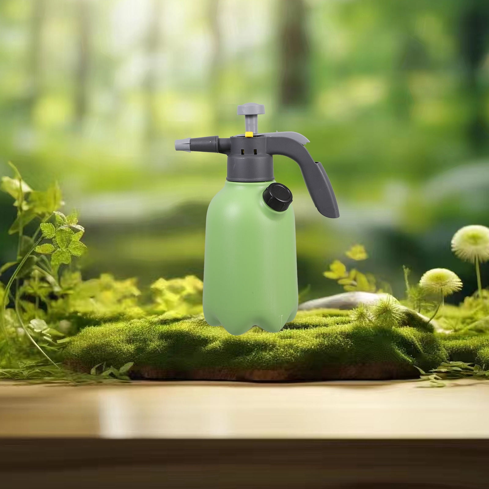 Raindrops Green Hand Pump Watering Can with Adjustable Pressure for ...