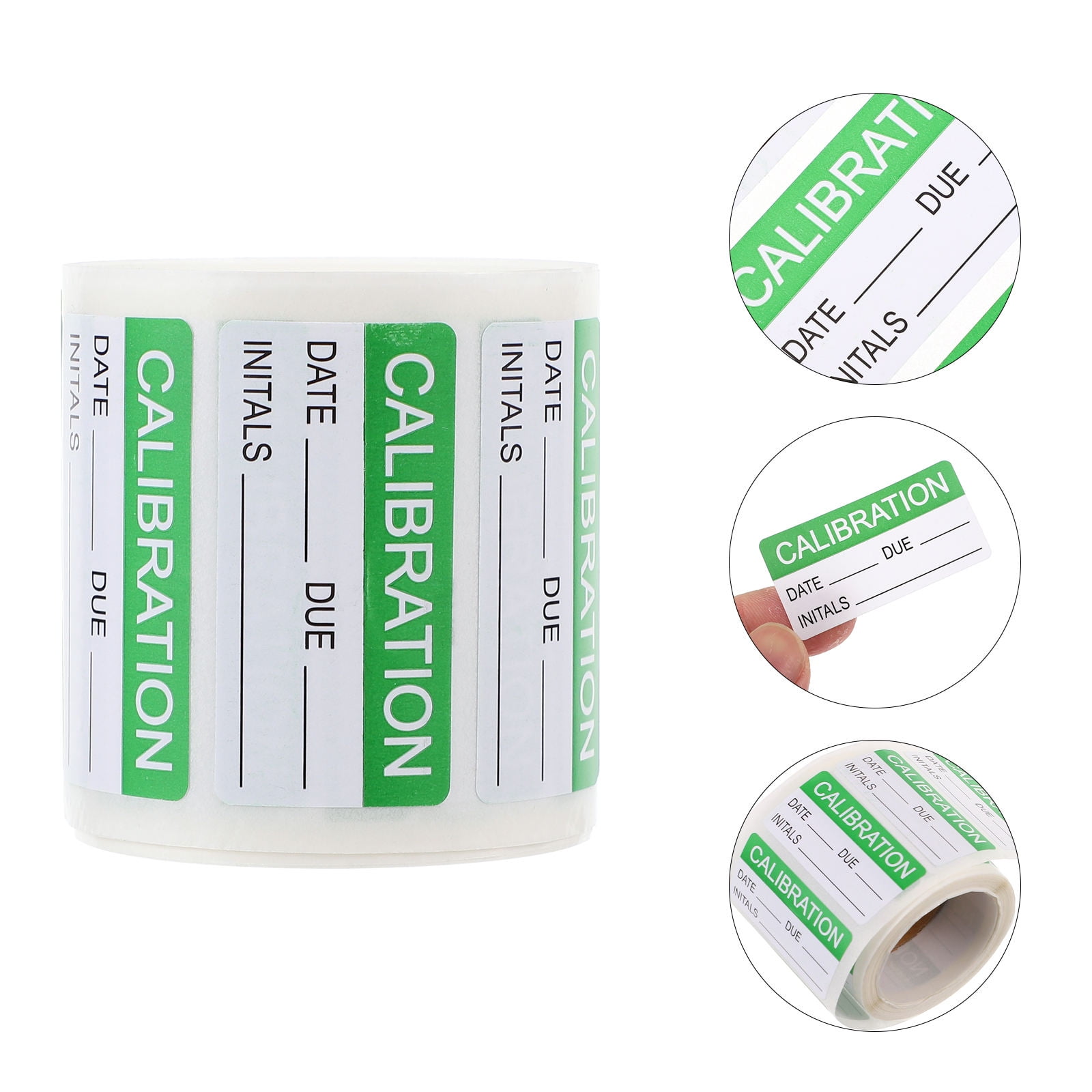 Raindrops Green Selfadhesive Calibration Labels for DIY with Smooth ...