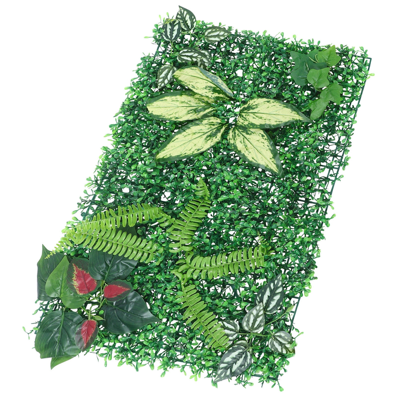 Raindrops Greenery Backdrop Artificial Grass Wall Panel Boxwood Fake ...