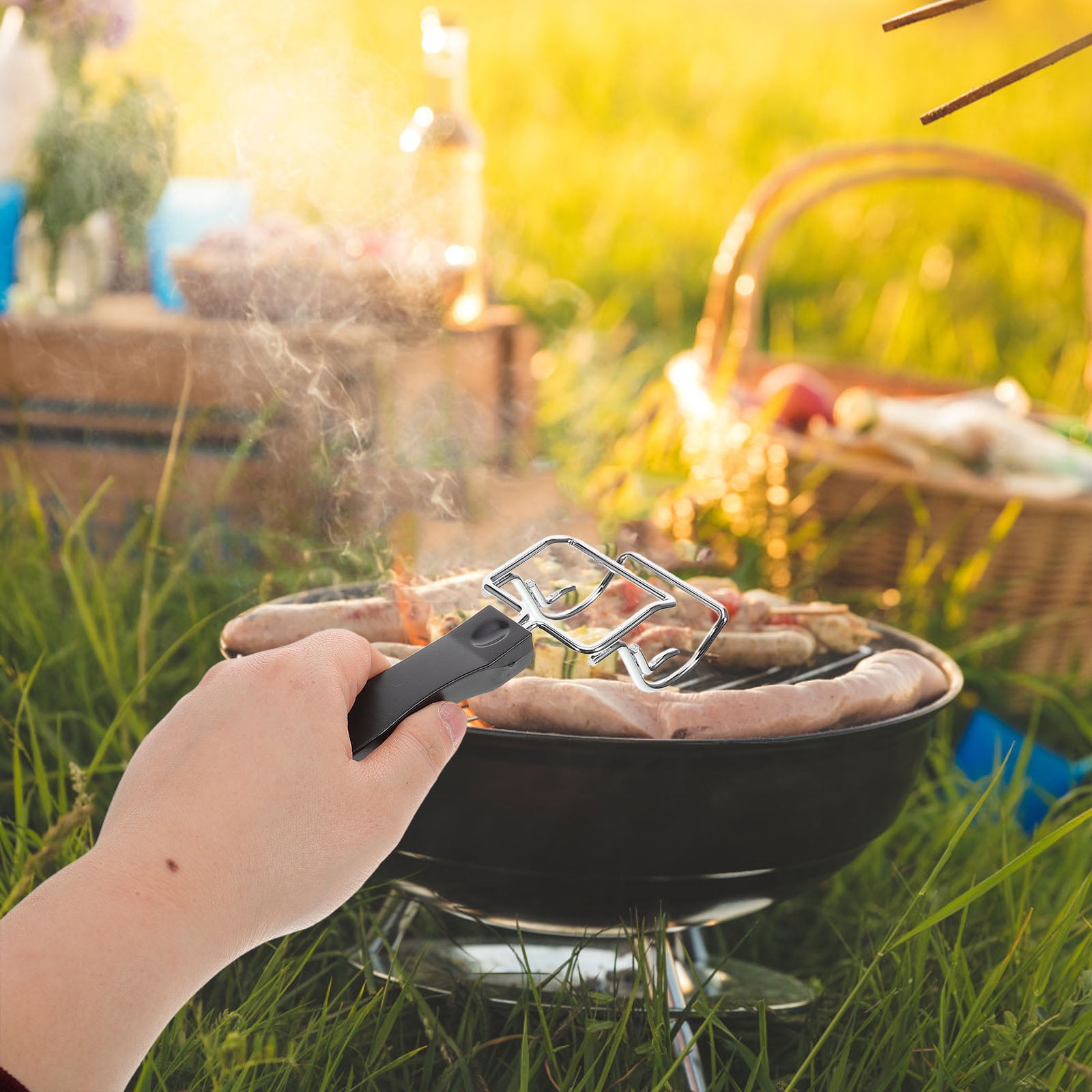 Raindrops Grill Tools For Outdoor Grill Oven Tray Extractor Stainless ...